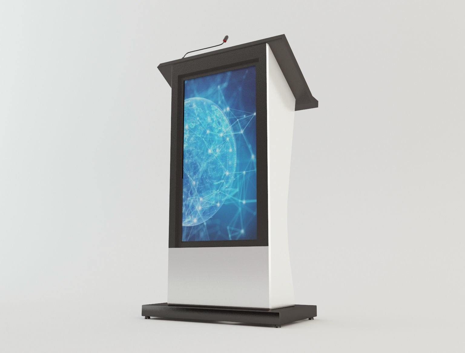 3D model Digital Lectern 2 VR / AR / low-poly | CGTrader