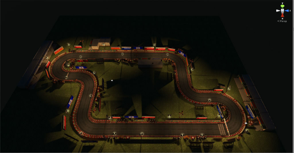 3D model Racing track VR / AR / low-poly | CGTrader