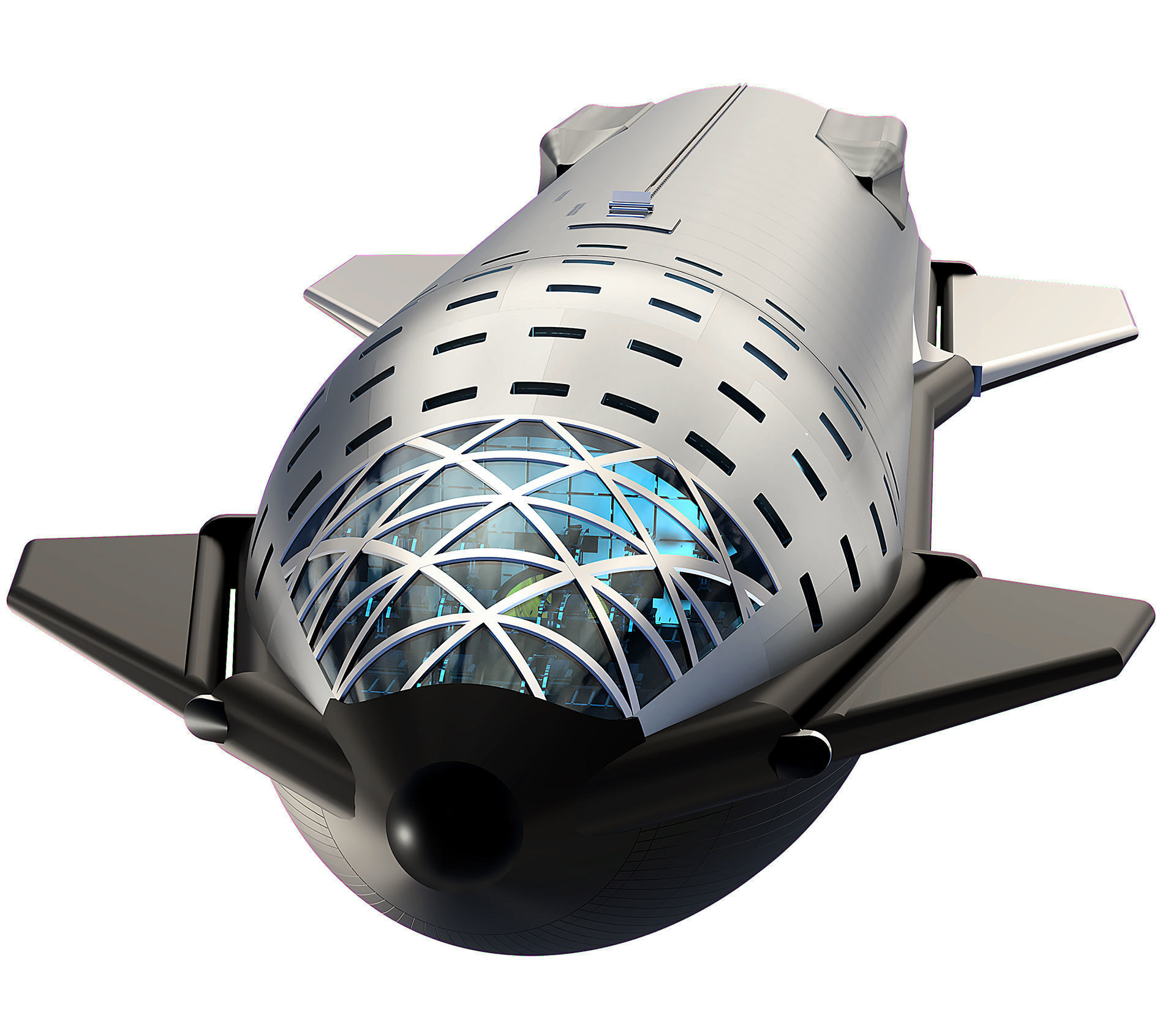 SpaceX Starship 3D model | CGTrader
