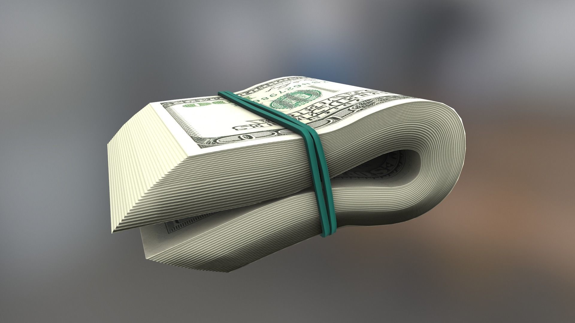 3D model Bundle of Dollars VR / AR / low-poly | CGTrader