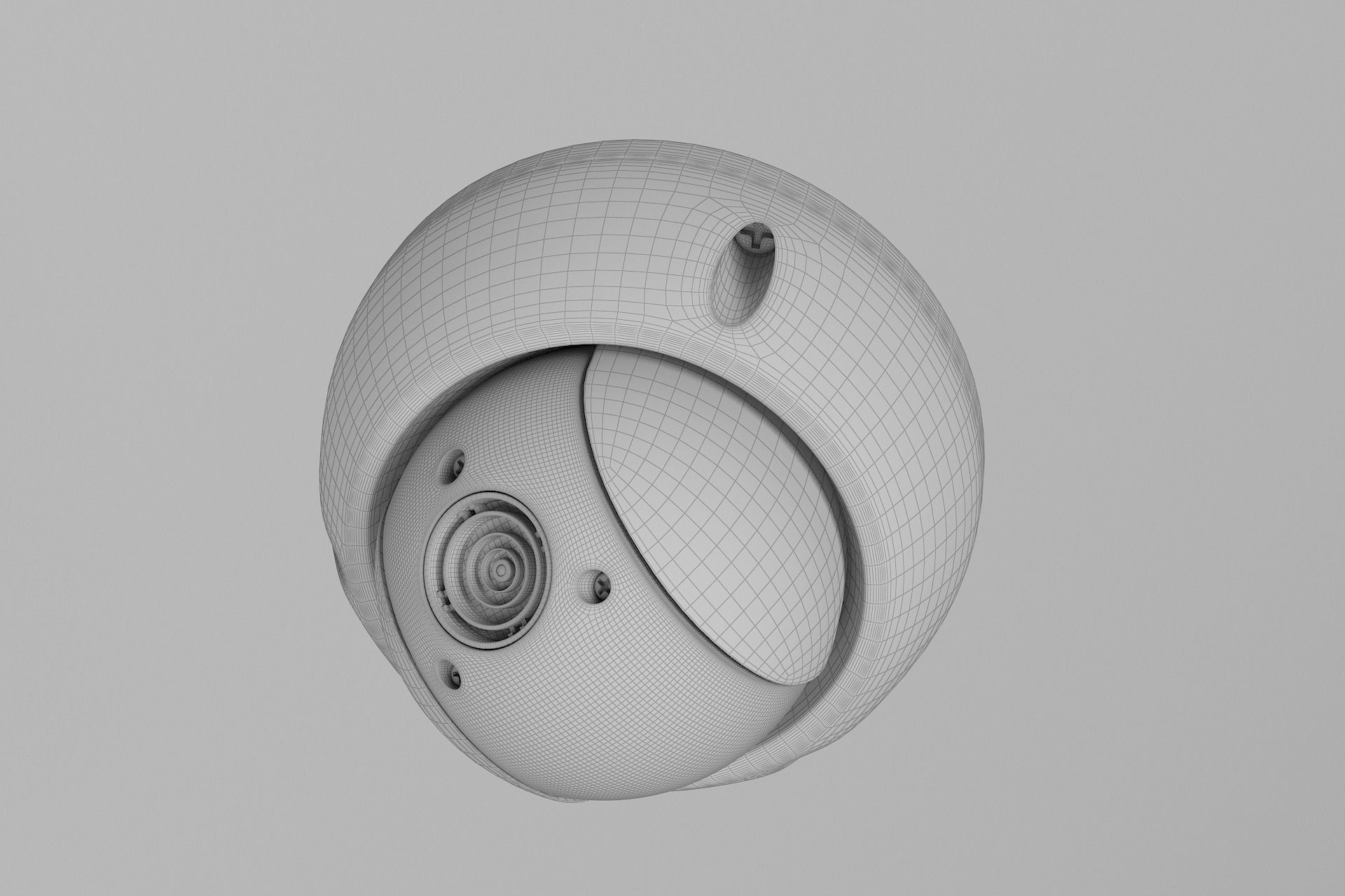 Dahua SD22204T surveillance camera 3D model | CGTrader