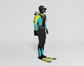 Diver 3D Models | CGTrader
