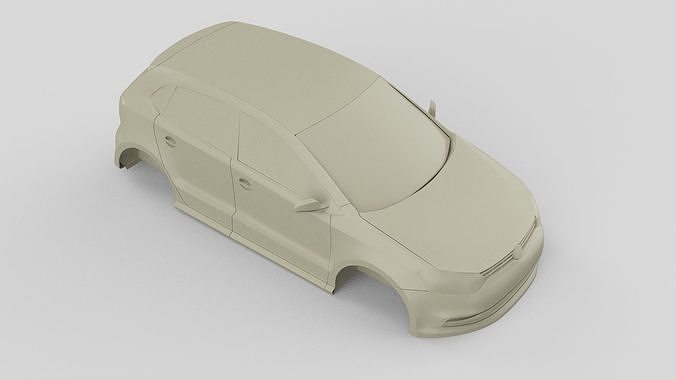 vw polo 3D model | CGTrader