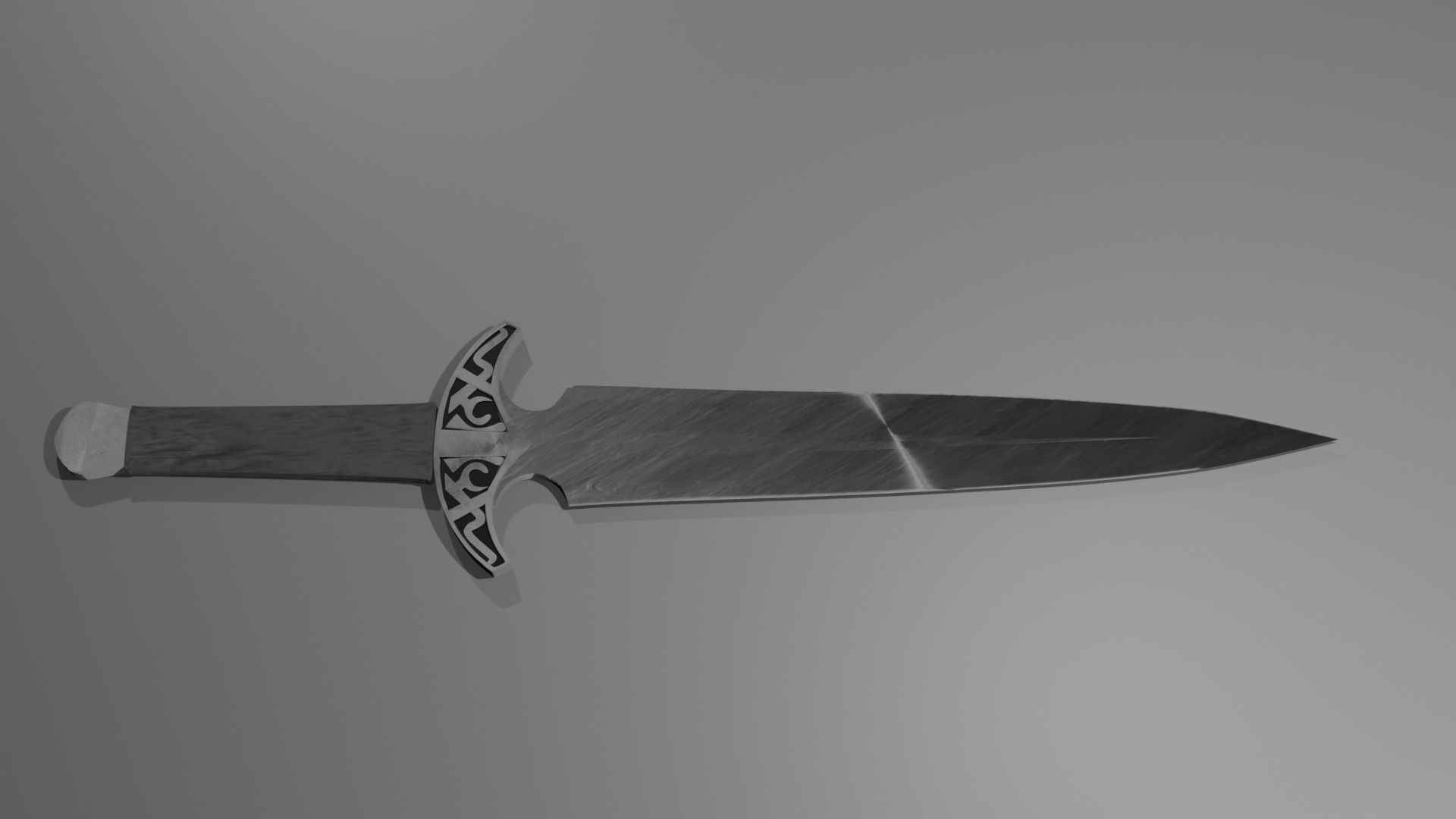 Black Dagger 3D model | CGTrader