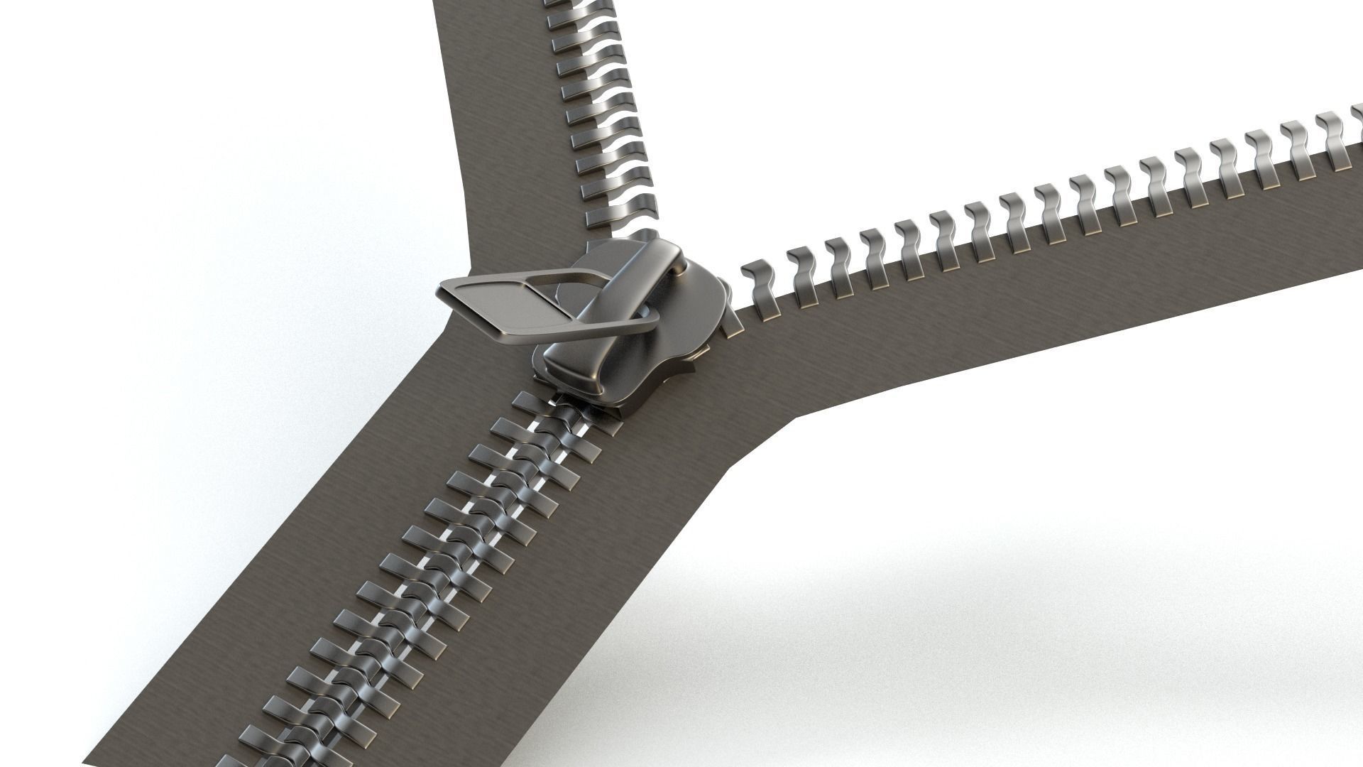 Zipper 3D model | CGTrader