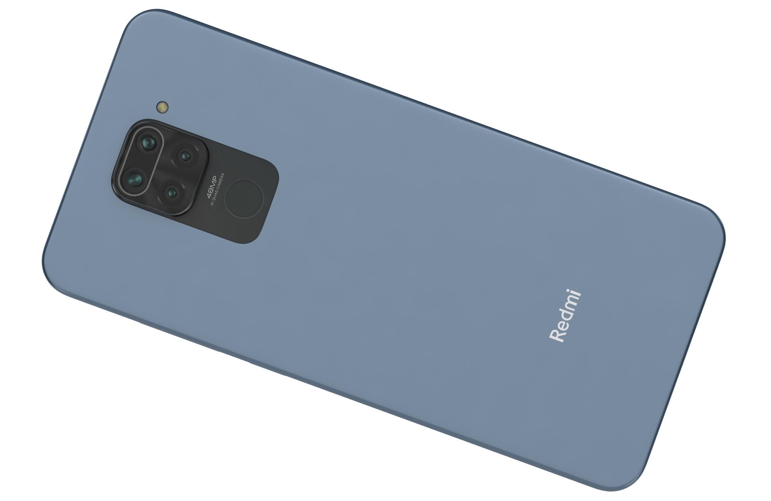 Xiaomi Redmi Note 9 Blue 3D model | CGTrader