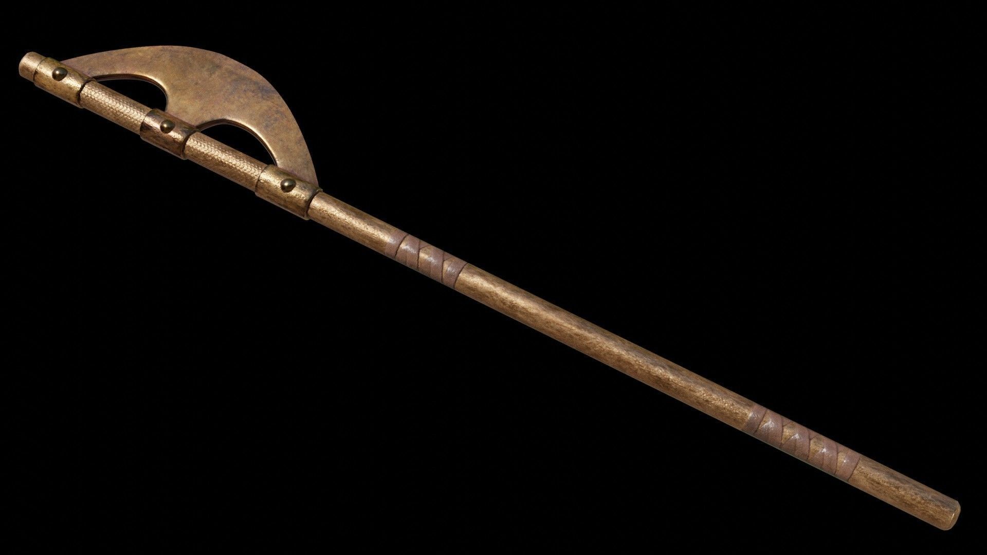 3D model Epsilon Axe VR / AR / low-poly | CGTrader