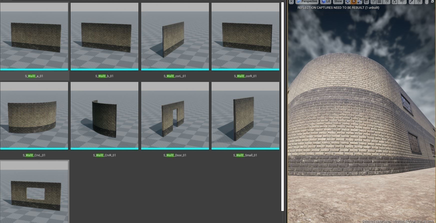 building Modular Kit - wall collection - PBR VR / AR / low-poly | CGTrader