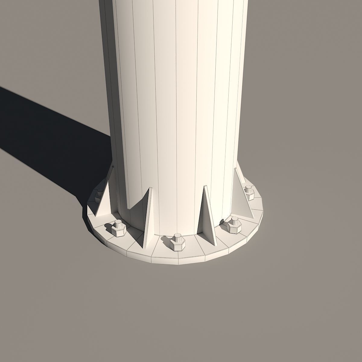 Light tower 3D model | CGTrader