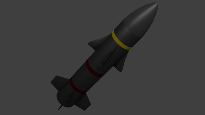 3D model Rocket low-poly VR / AR / low-poly | CGTrader