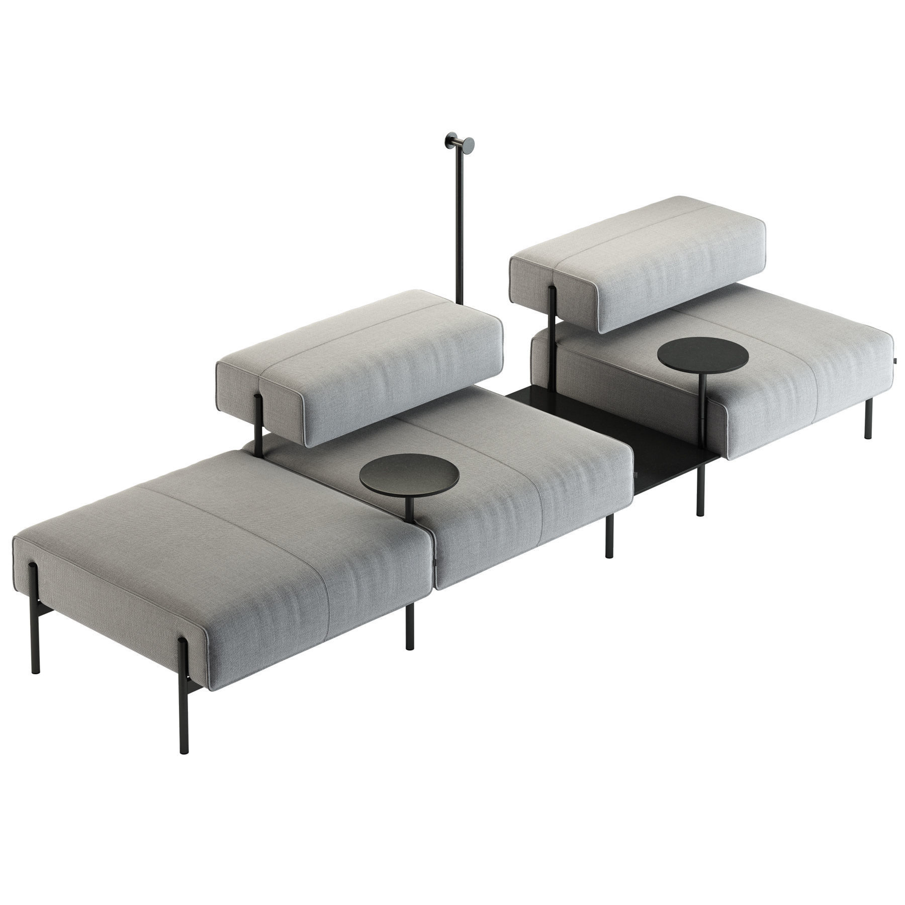 OFFECCT Lucy Sofa System 3D model | CGTrader
