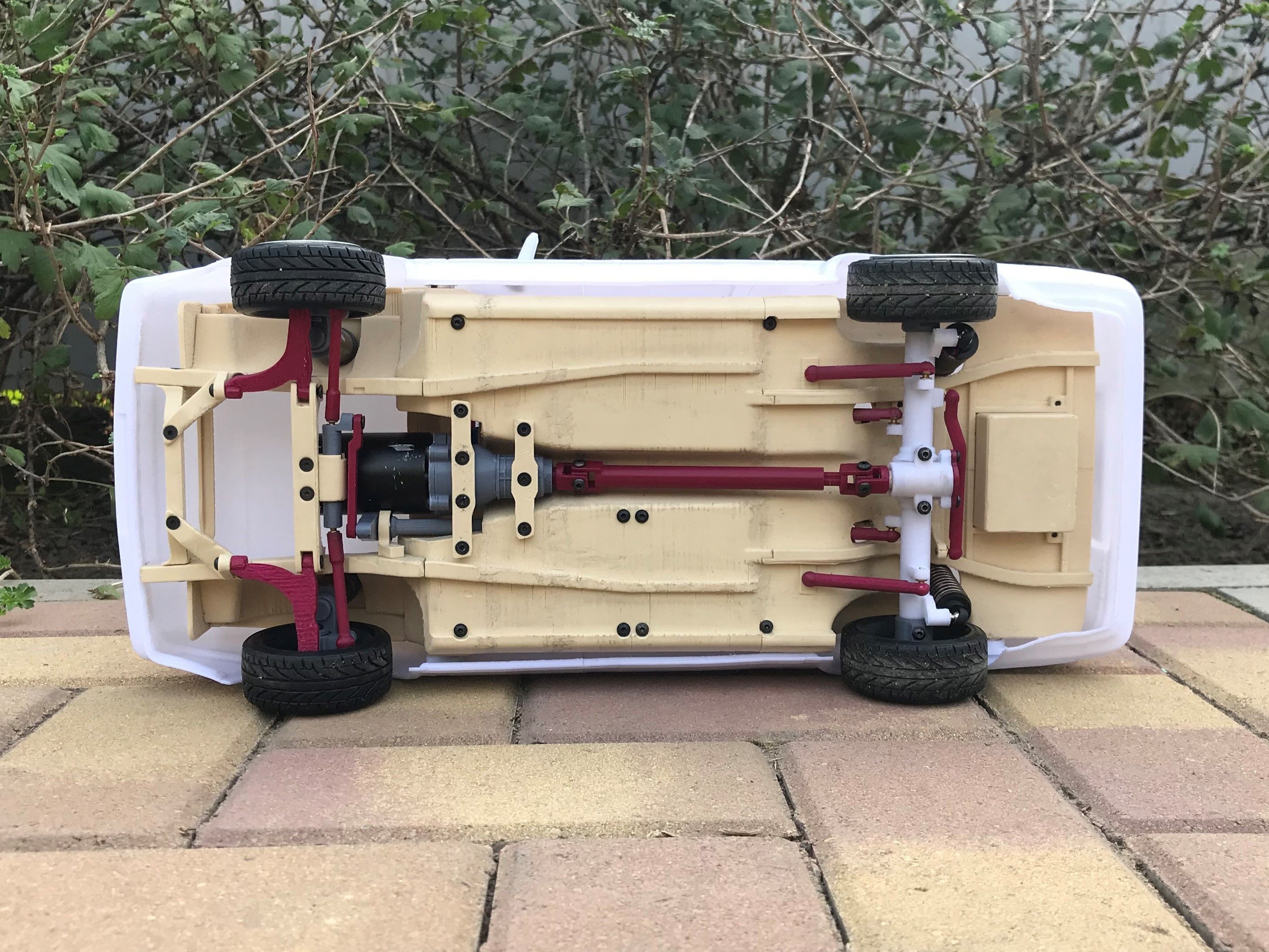 1-10 RC AE86 Chassis 3D model 3D printable | CGTrader