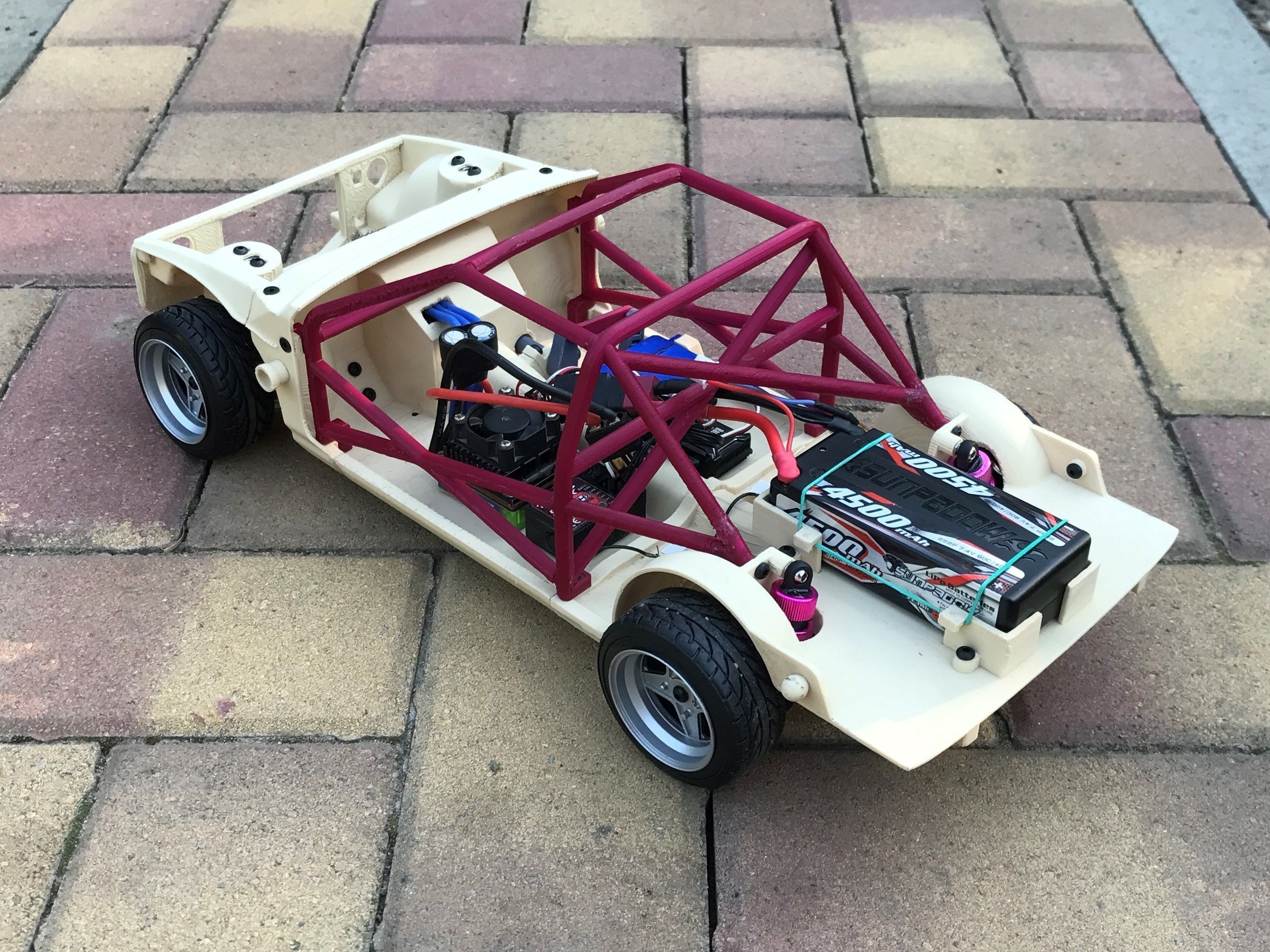 1-10 RC AE86 Chassis 3D model 3D printable | CGTrader