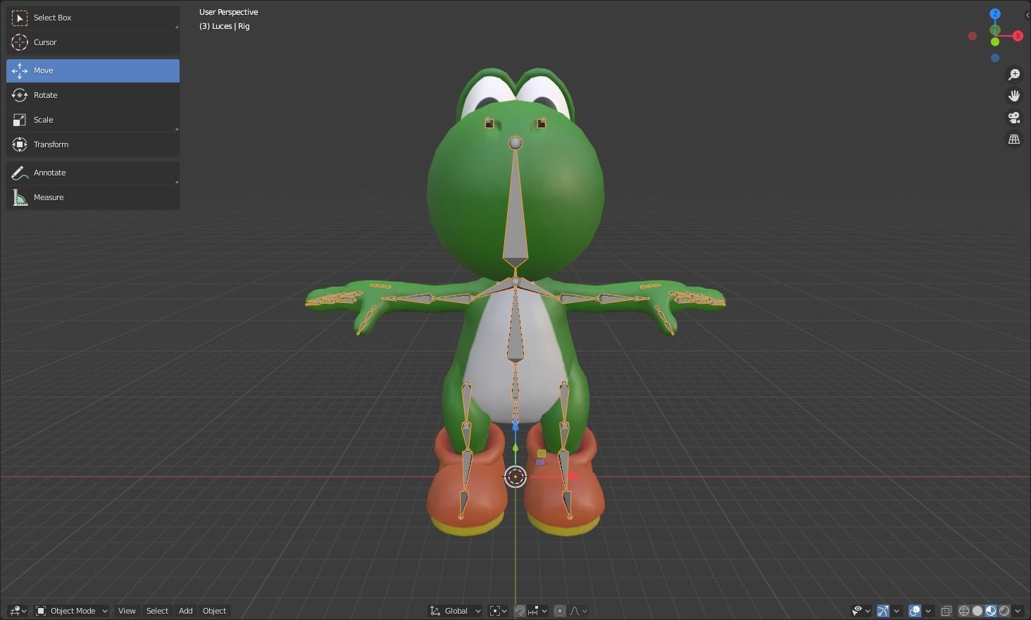 YOSHI - RIGGED - PBR 3D model rigged | CGTrader
