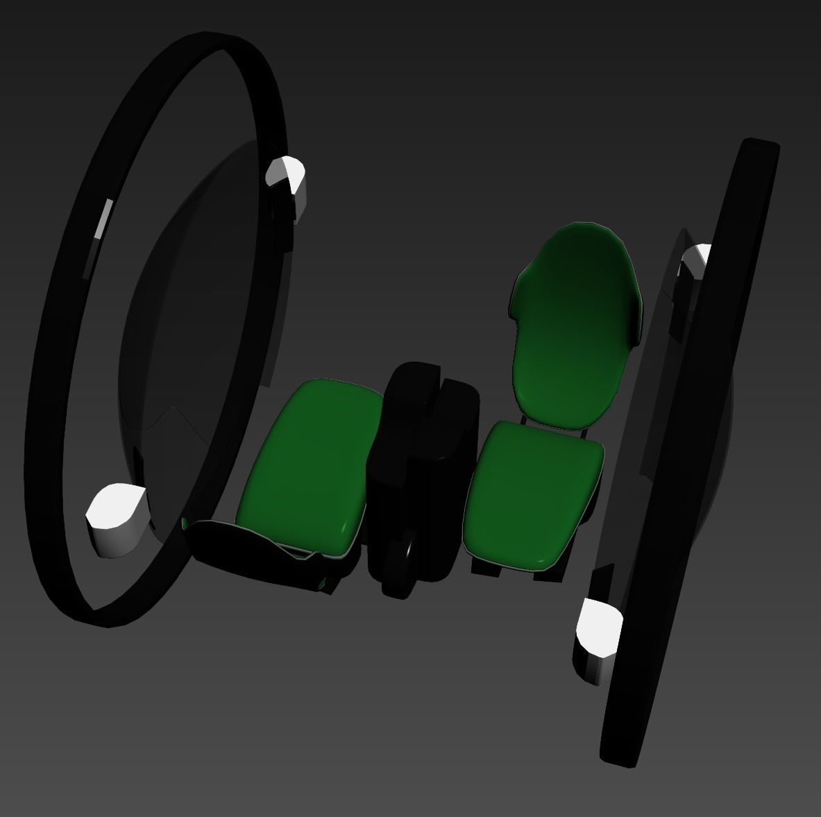 Uber Electric Taxy Concept Car Vray realistic 3d model 3D model | CGTrader