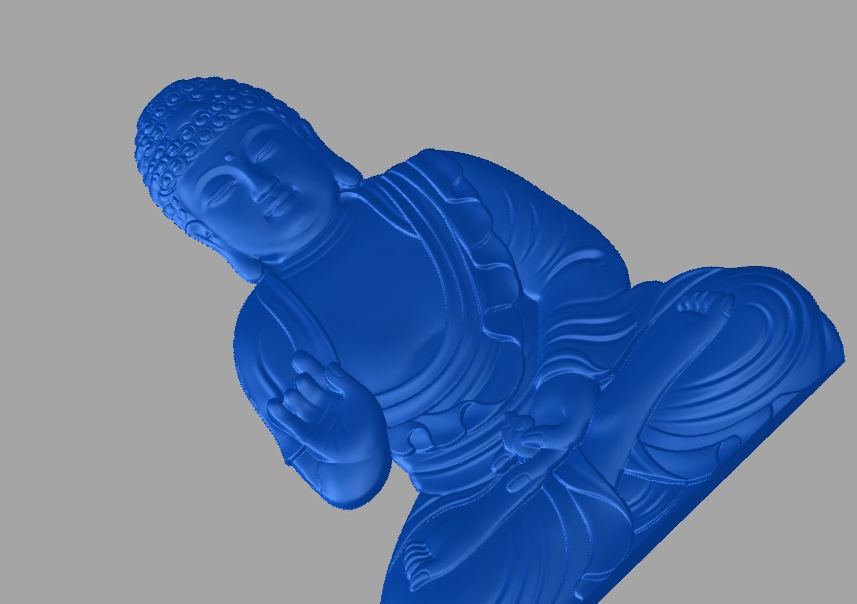 BUDHA 3D model 3D printable | CGTrader