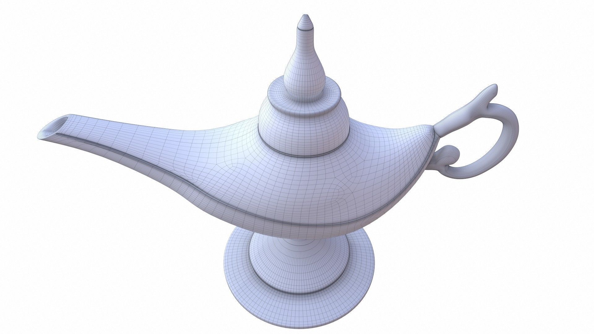 Aladdin lamp 3D model | CGTrader