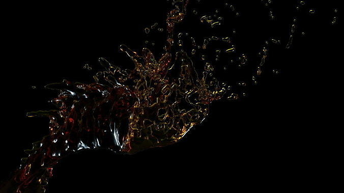 water flow free 3D model animated | CGTrader