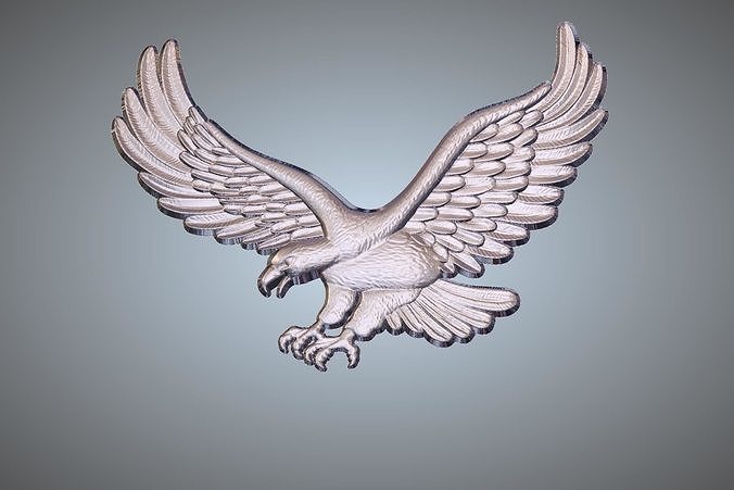 Eagle Model 3D model 3D printable | CGTrader