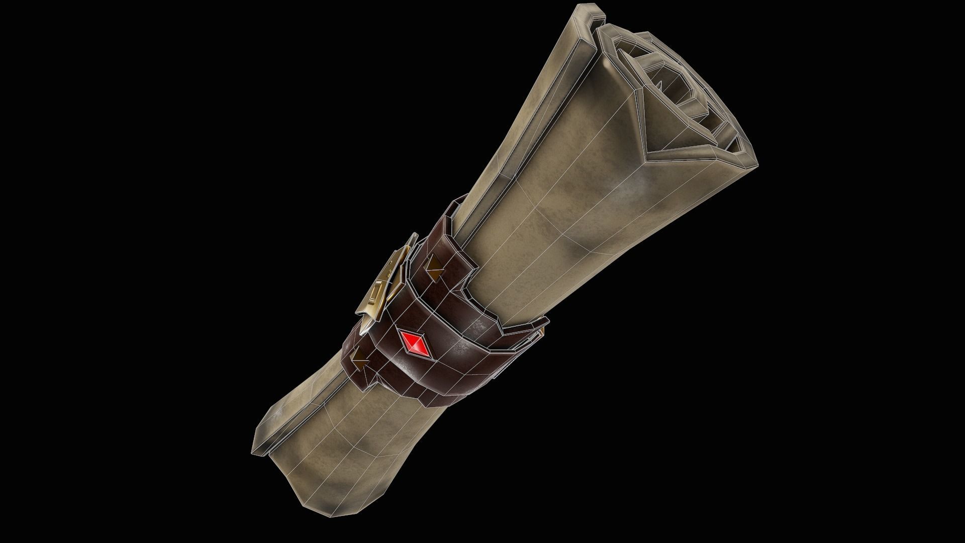 3D model Stylized Scroll - Tutorial Included VR / AR / low-poly | CGTrader