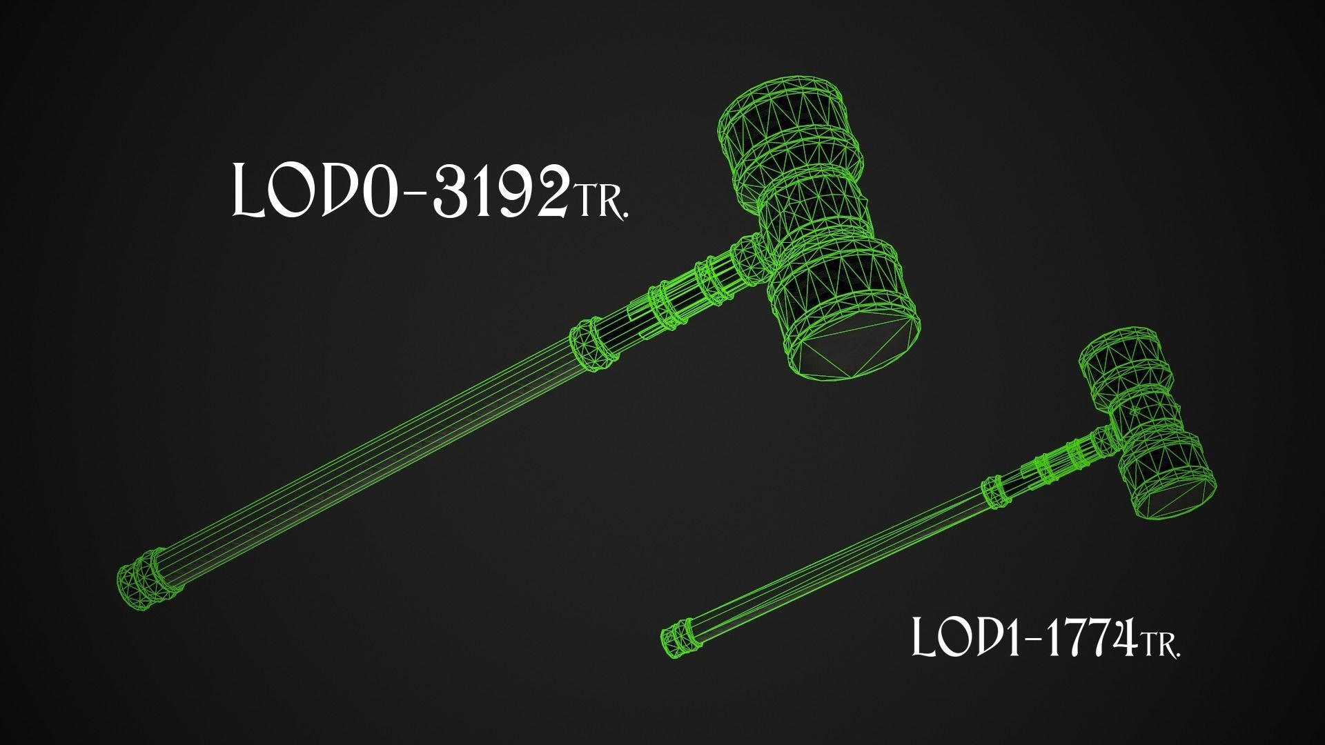 Fantasy Great Hammers Collection | CGTrader