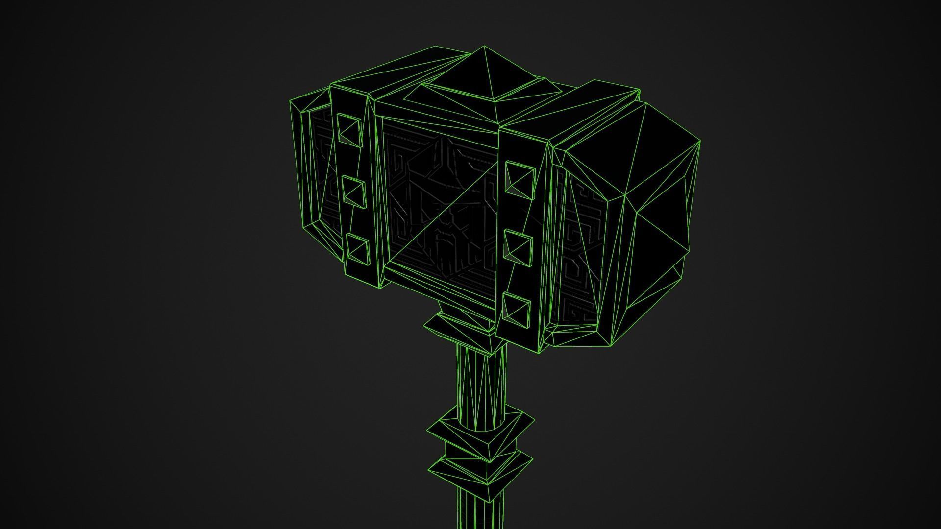 Fantasy Great Hammers Collection | CGTrader