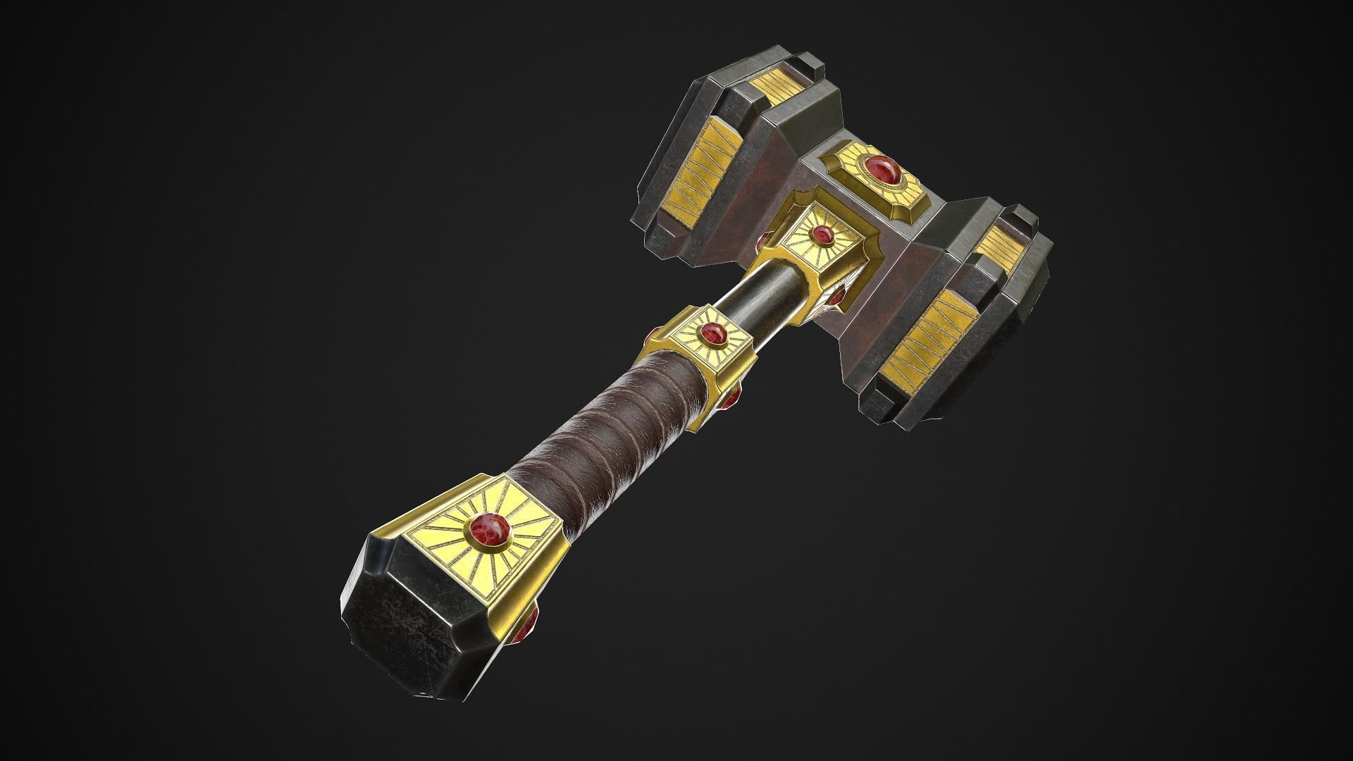 Complete Fantasy Hammer Collection VR / AR / low-poly | CGTrader