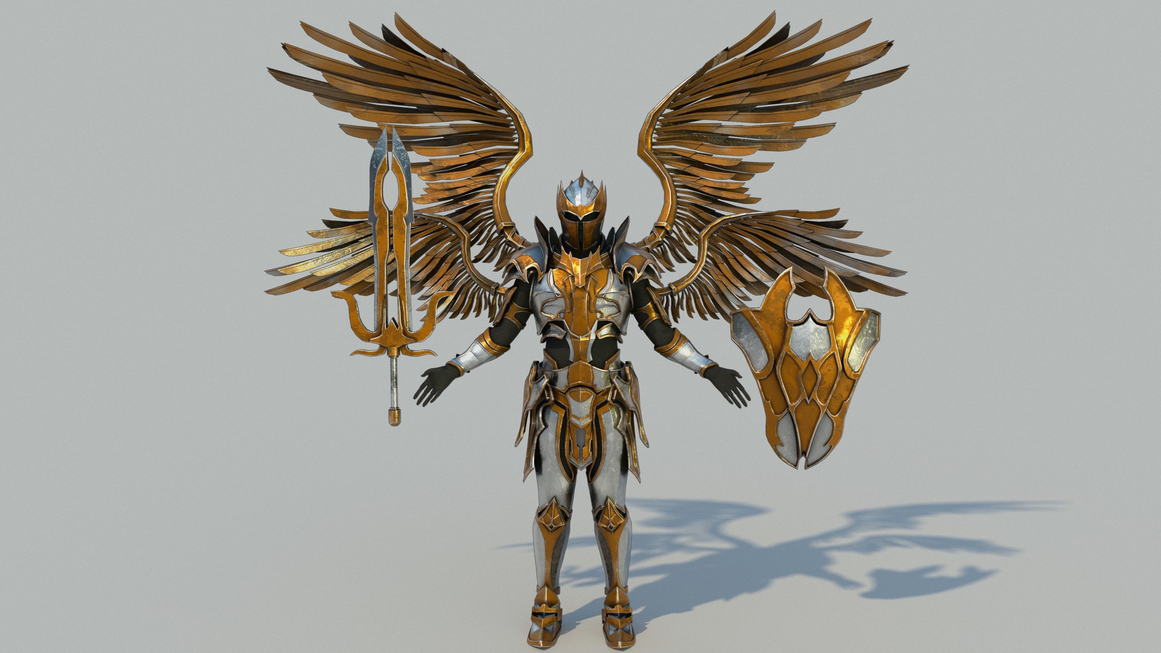 Warrior Seraphim 3D model | CGTrader