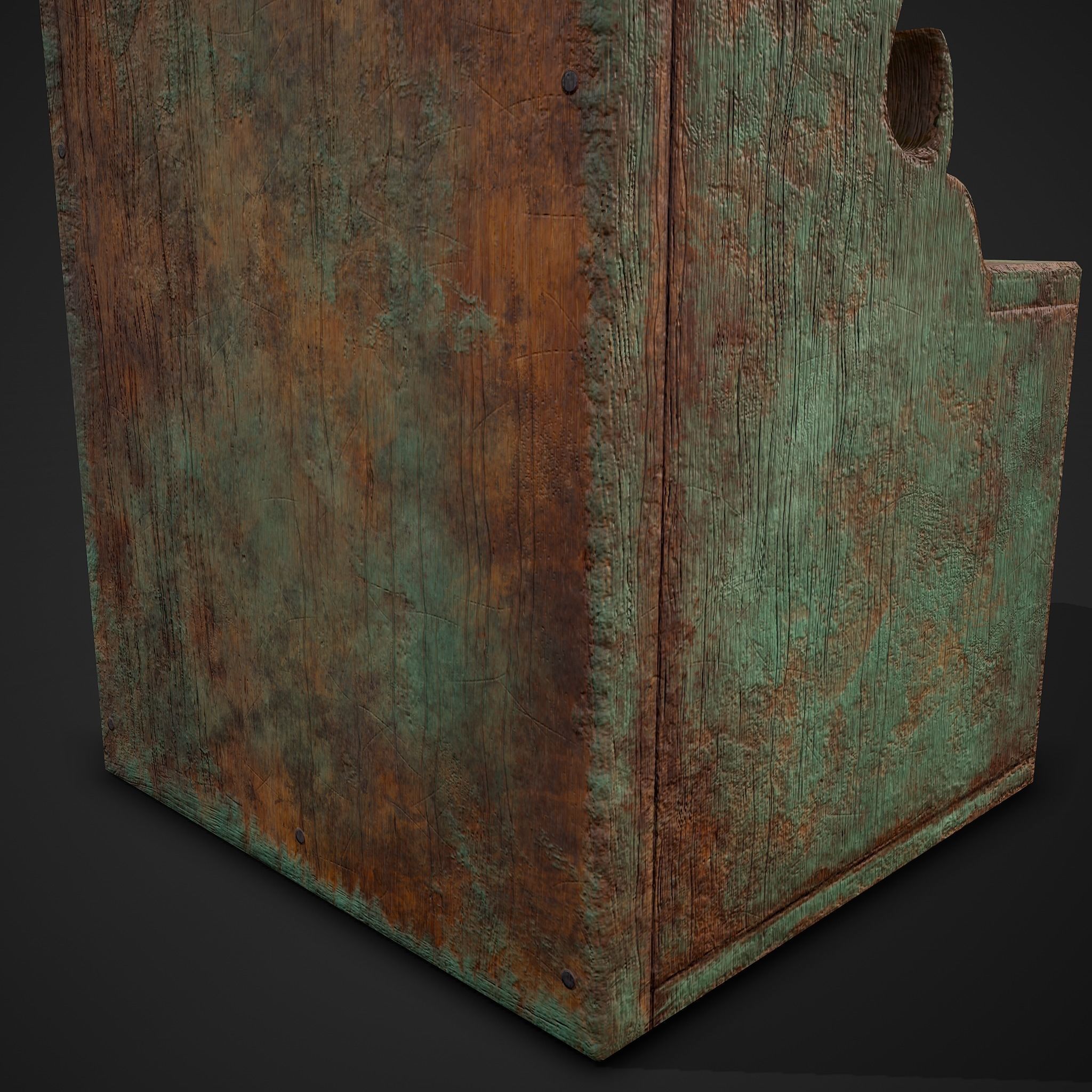 3D model Medieval Style Storage Box VR / AR / low-poly | CGTrader