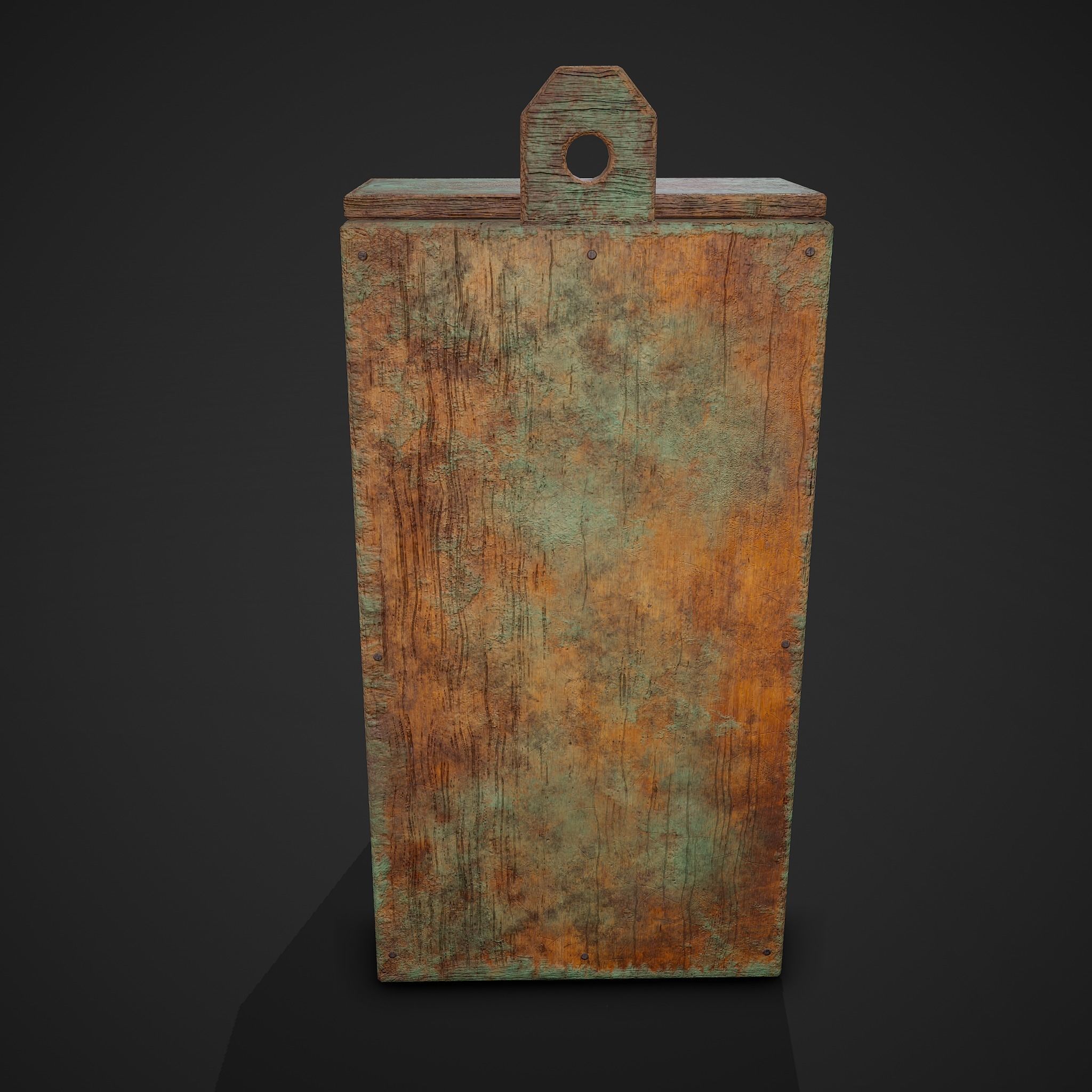 3D model Medieval Style Storage Box VR / AR / low-poly | CGTrader