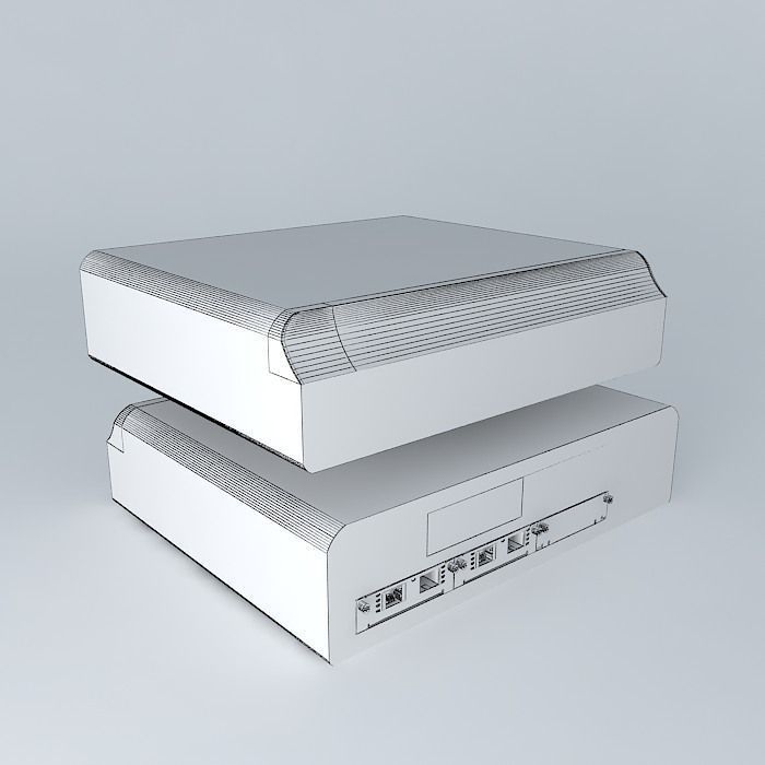 Cisco 1941 router SME 3D model | CGTrader
