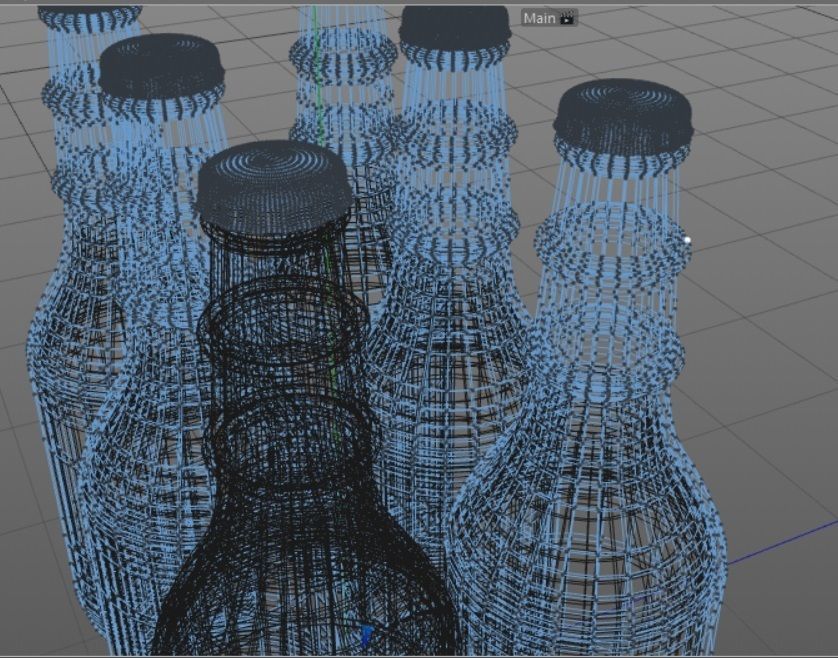 3D model BEER BOTTLE and HOLDER VR / AR / low-poly | CGTrader