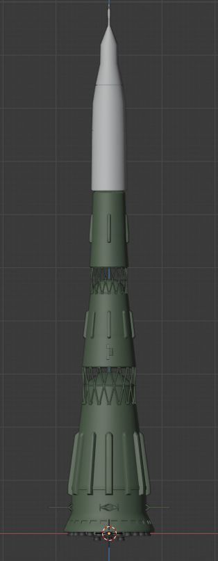 3D model N1 Rocket VR / AR / low-poly | CGTrader
