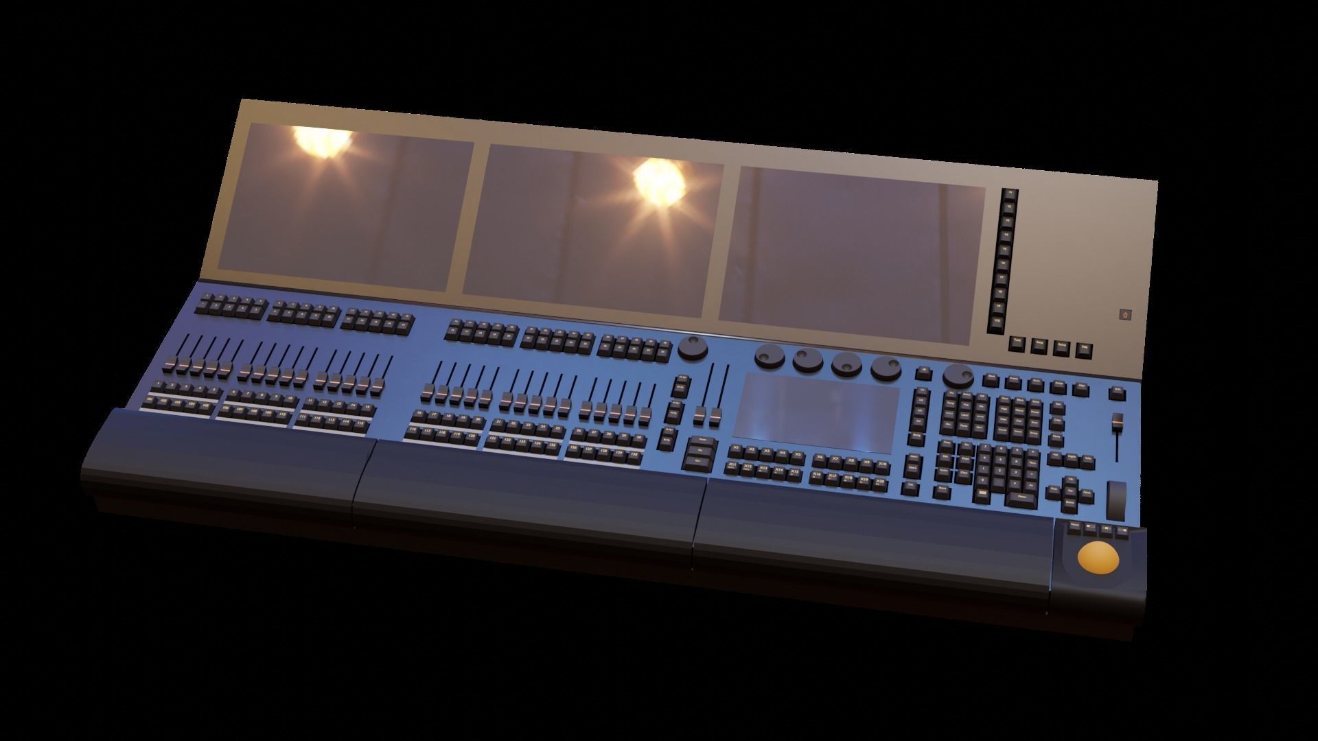 Light Console 3D model | CGTrader