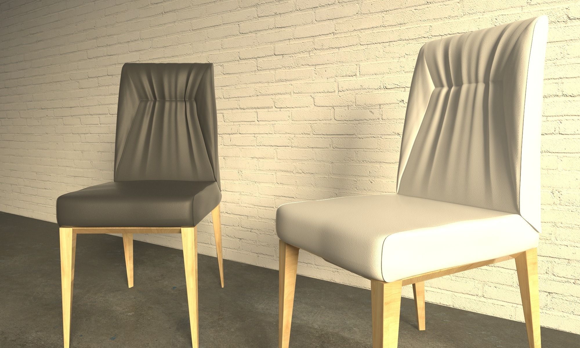 Calligaris Toska chair 3D model | CGTrader