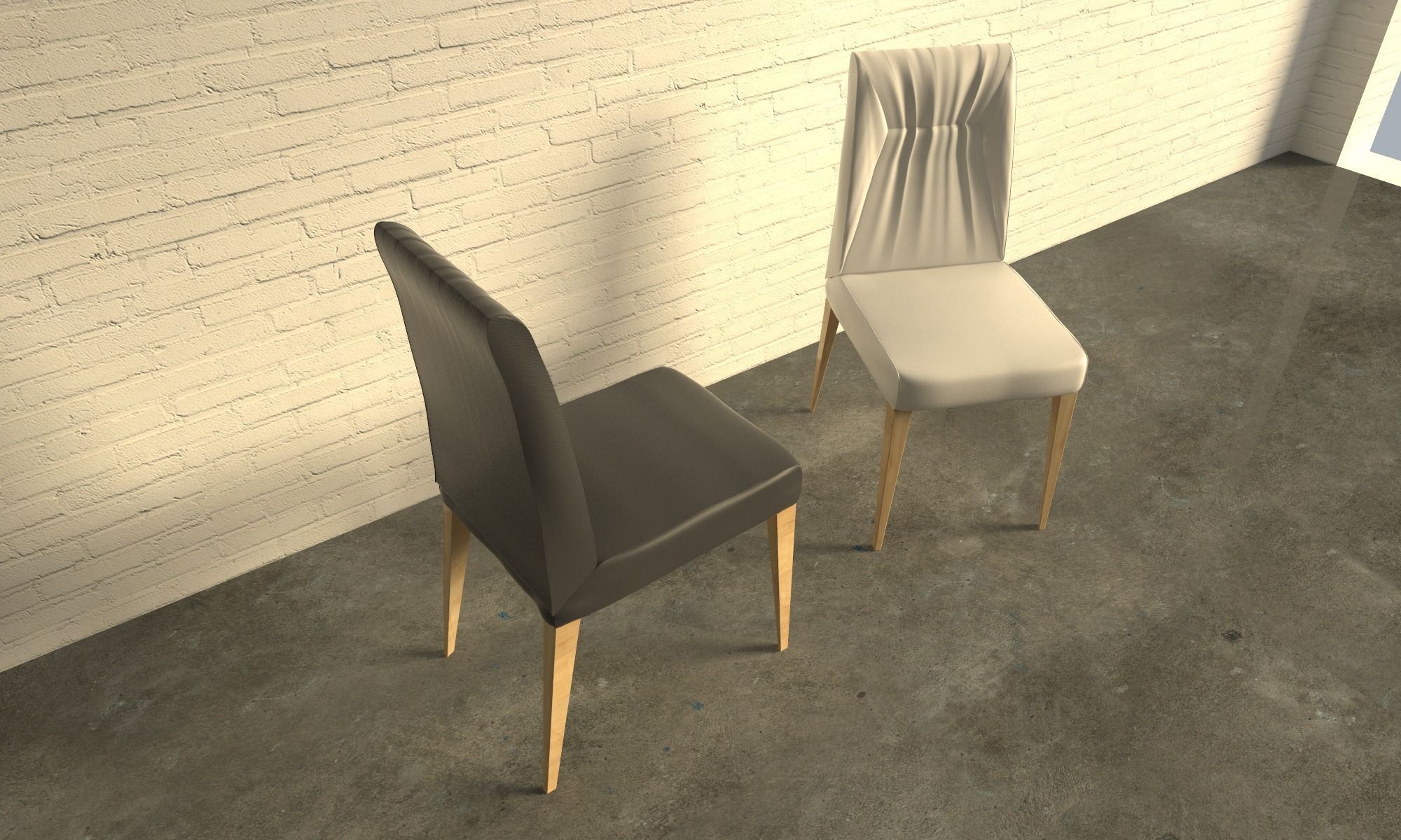 Calligaris Toska chair 3D model | CGTrader