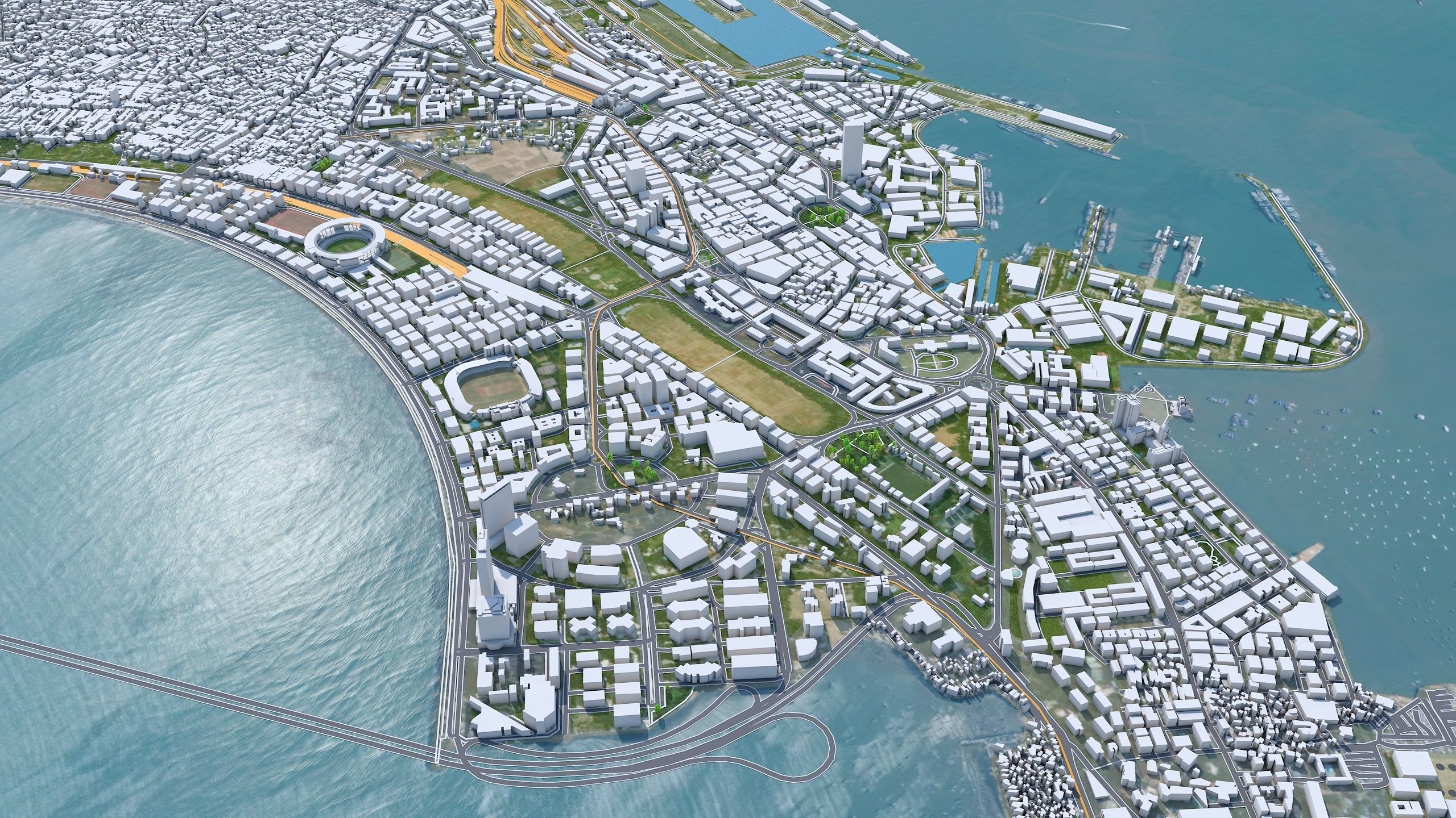 3D model Mumbai City India VR / AR / low-poly | CGTrader