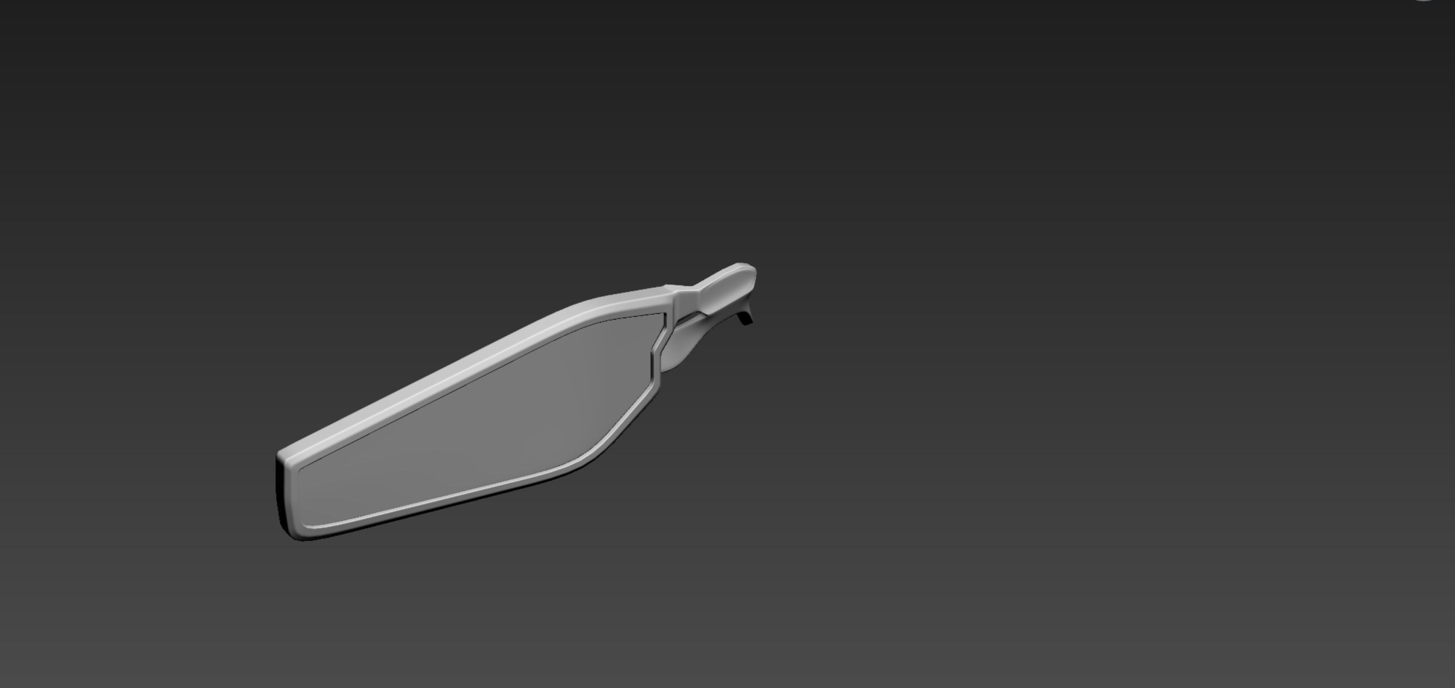 HighPoly Set of two Monocle for right and left eye 3D model | CGTrader