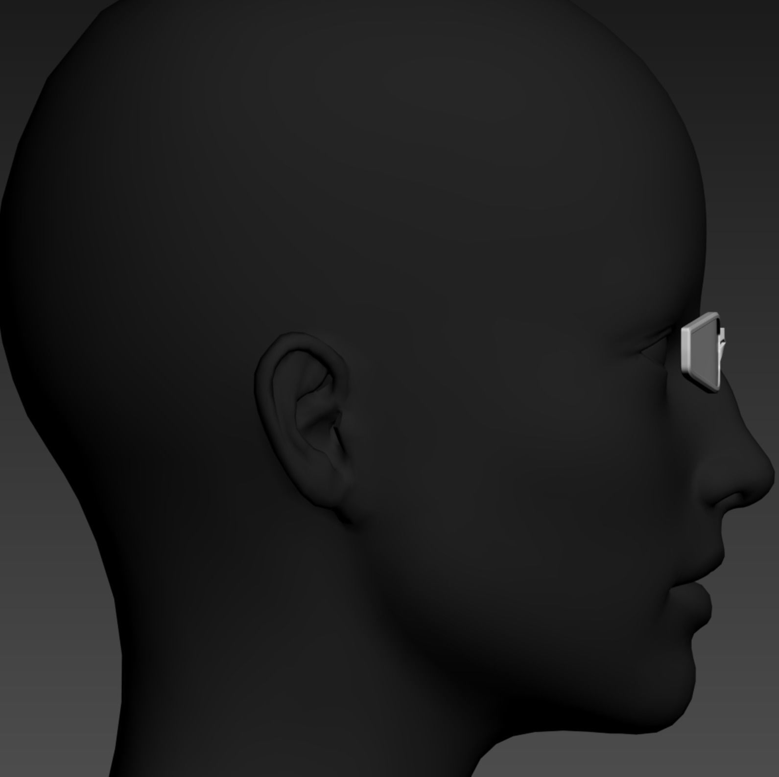 HighPoly Set of two Monocle for right and left eye 3D model | CGTrader