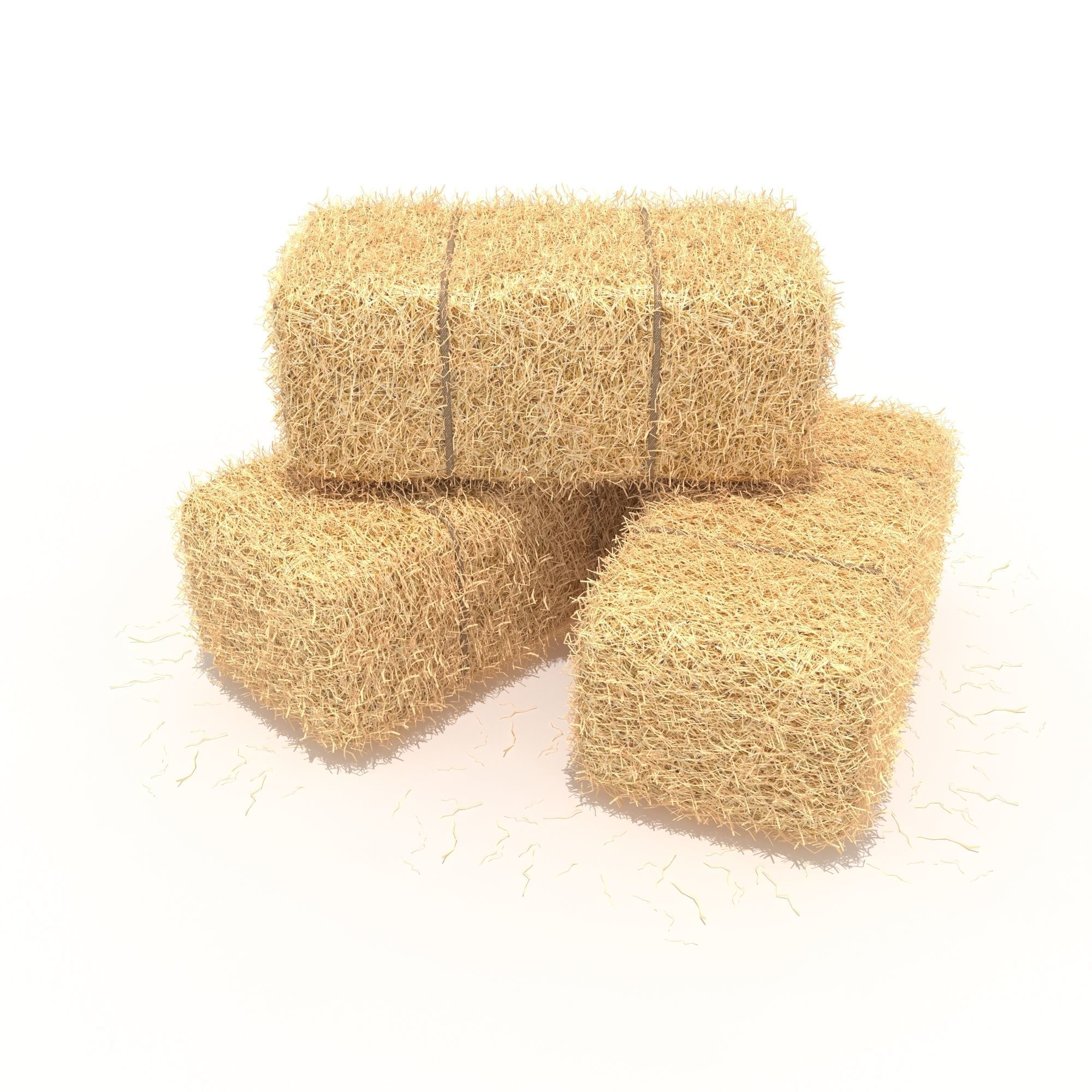 Hay bale 3D model | CGTrader
