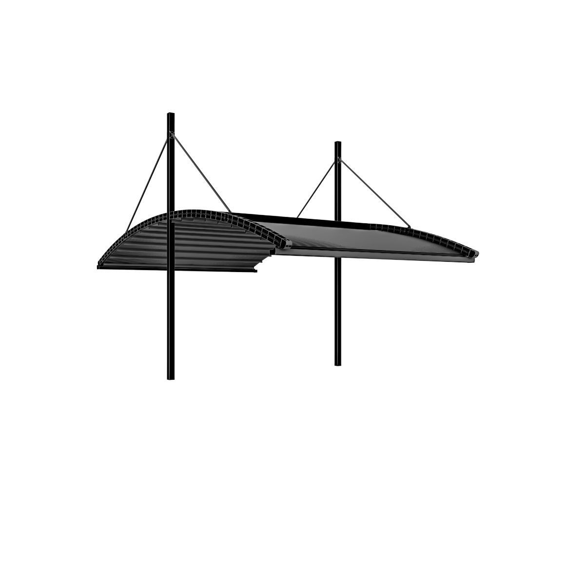 Motorized Pergola 6a vanadium 3D model | CGTrader