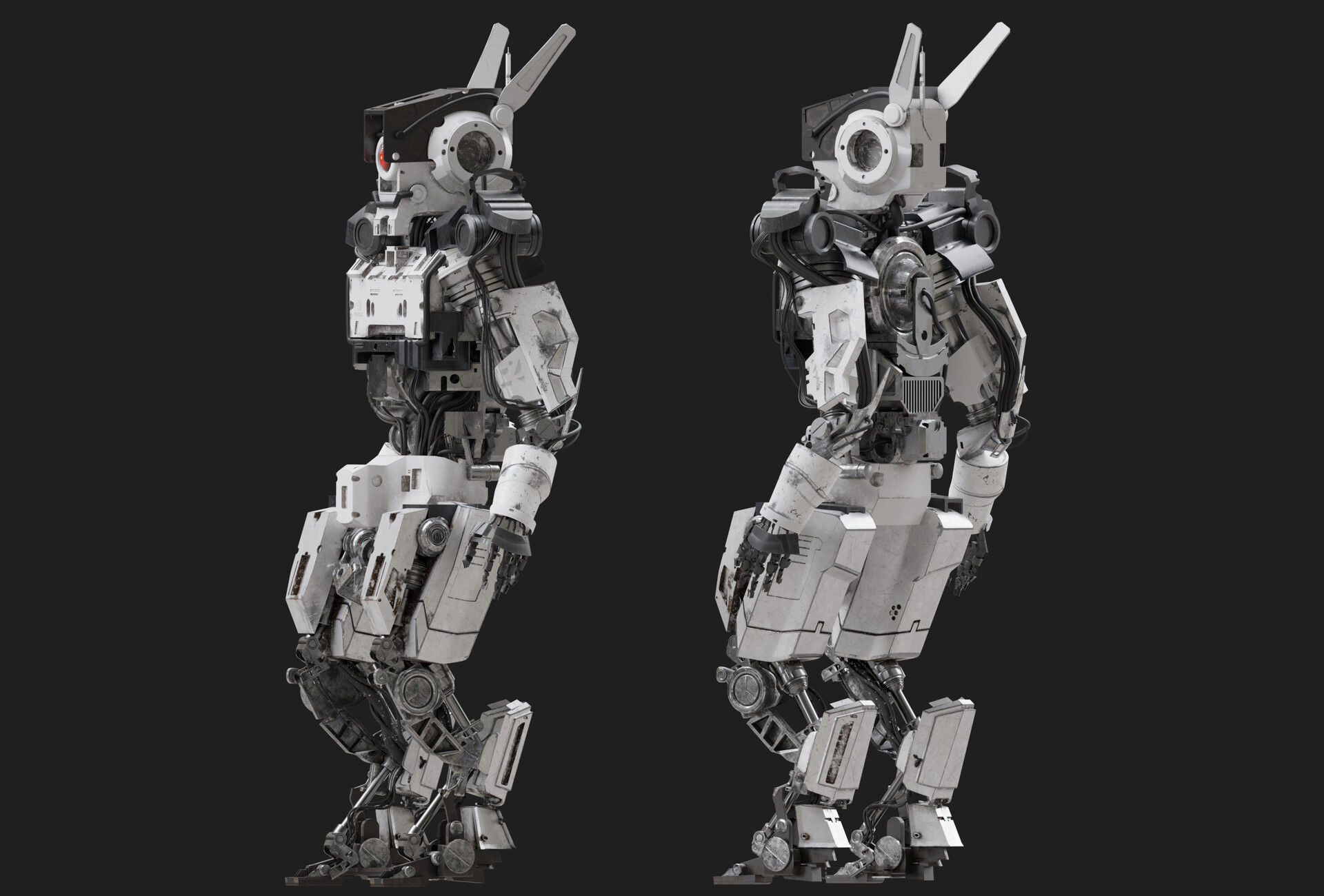 3D model Robot VR / AR / low-poly | CGTrader