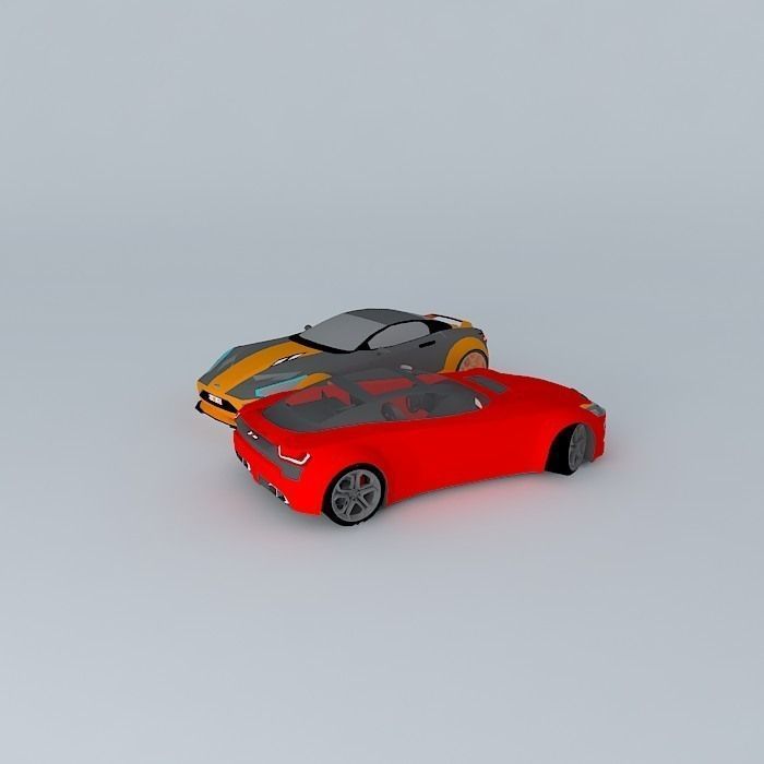 Racing car free 3D model | CGTrader