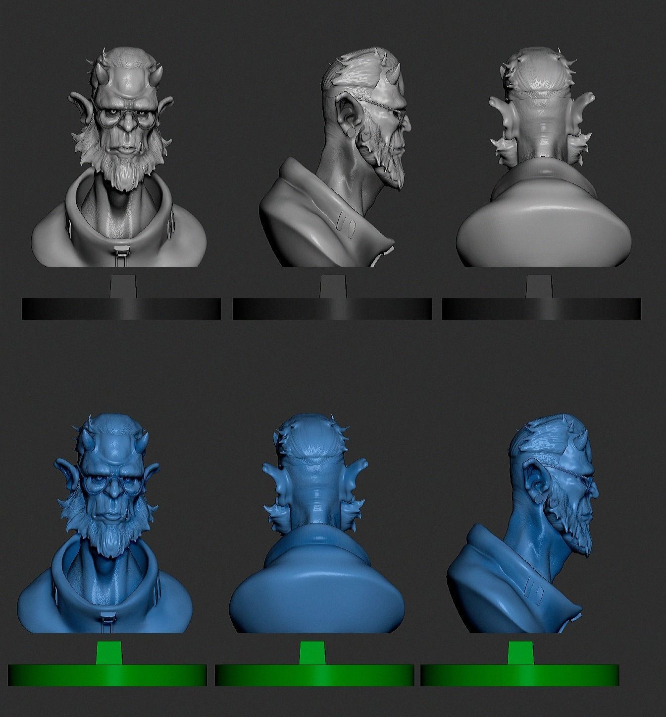 Dr demon 3D model 3D printable | CGTrader