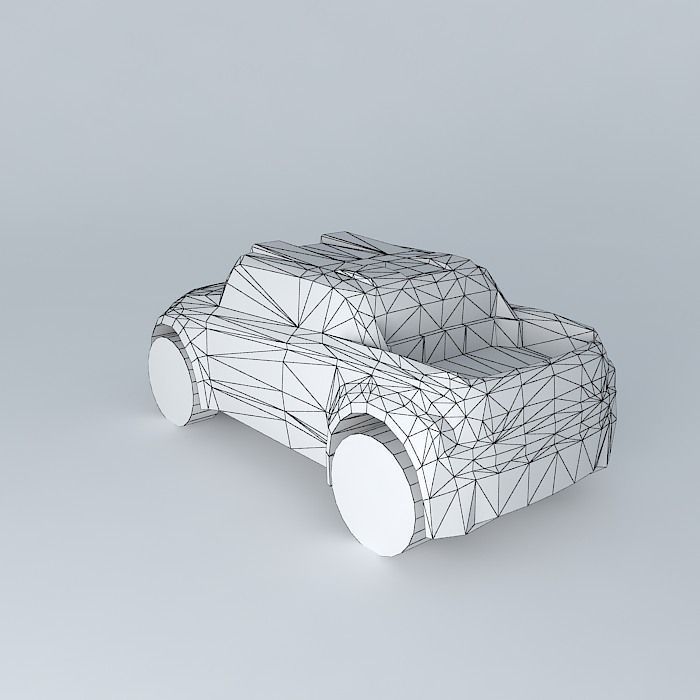 NEG SUV car Template free 3D model | CGTrader