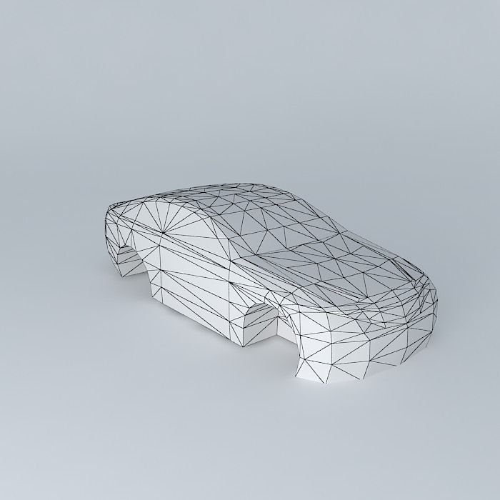 Car shell template free 3D model | CGTrader