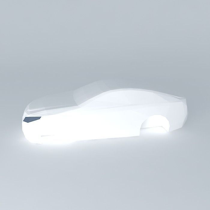 Car shell template free 3D model | CGTrader