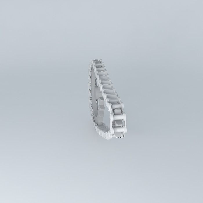 Bicycle chain free 3D model | CGTrader