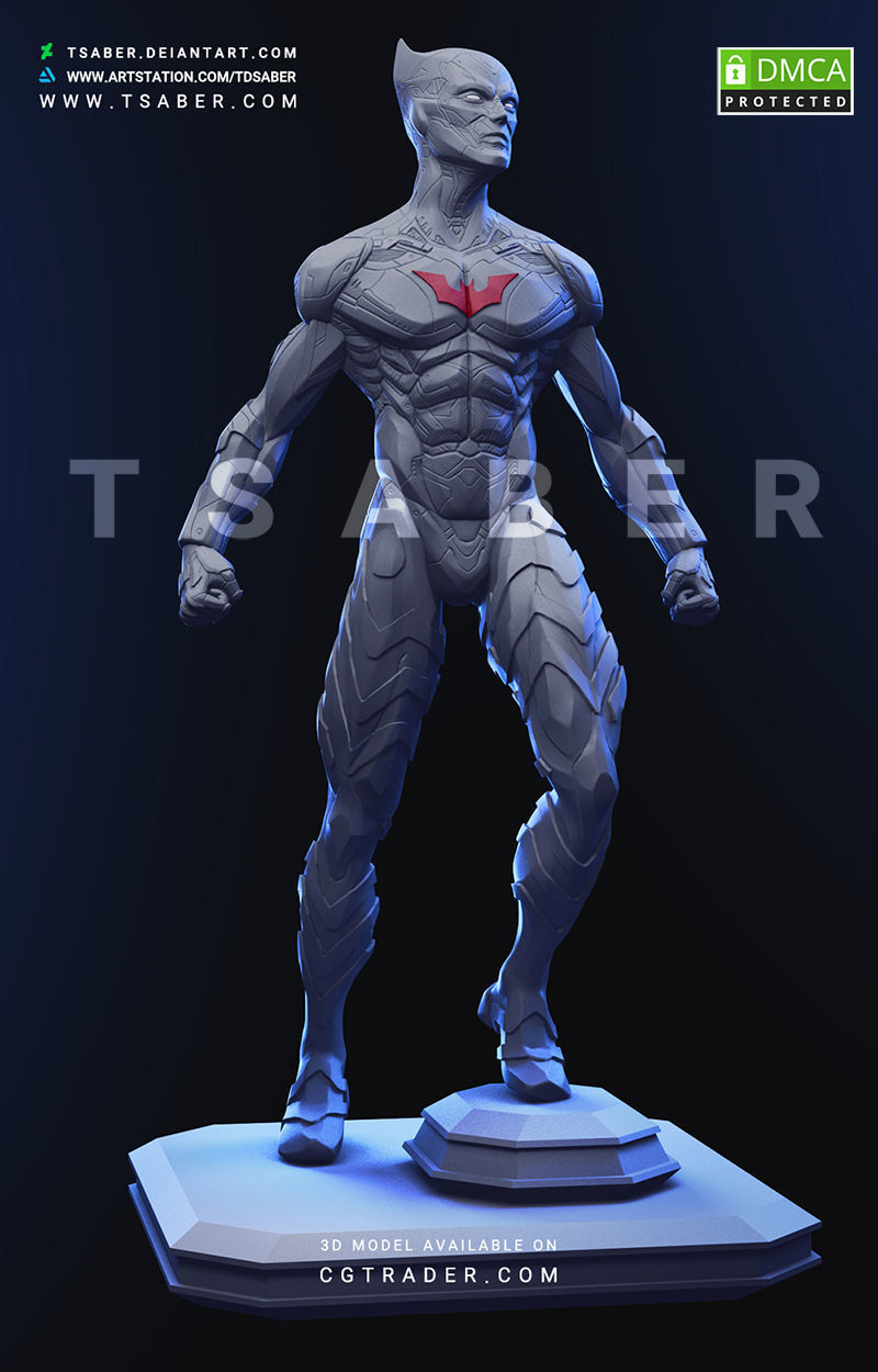 Batman Beyond Statue - DC Collectibles 3D model 3D printable | CGTrader