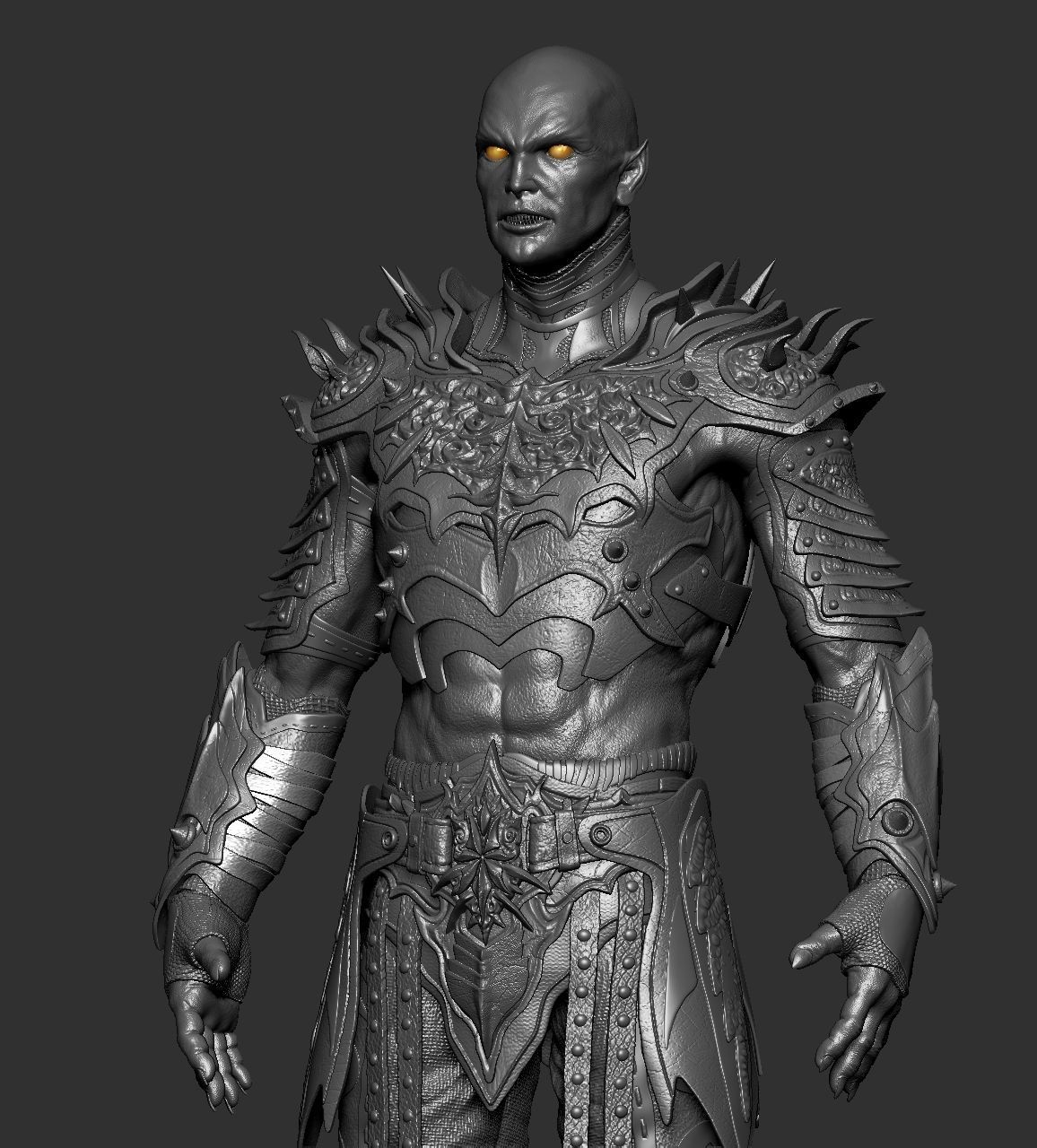 Dark elf free 3D model | CGTrader